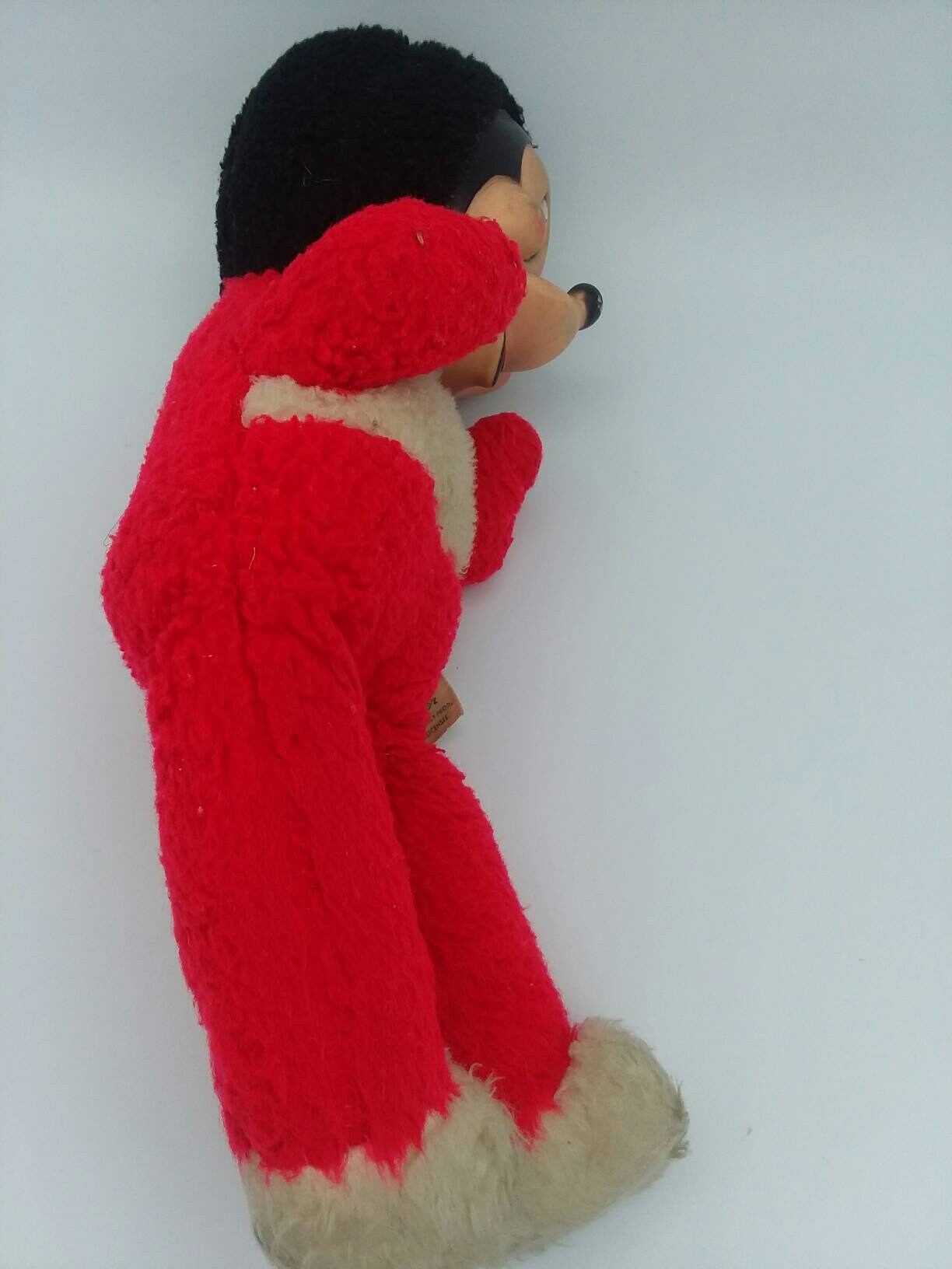 Vintage Mickey Mouse Stuffed Animalmickey Mouse Plushysoft - Etsy