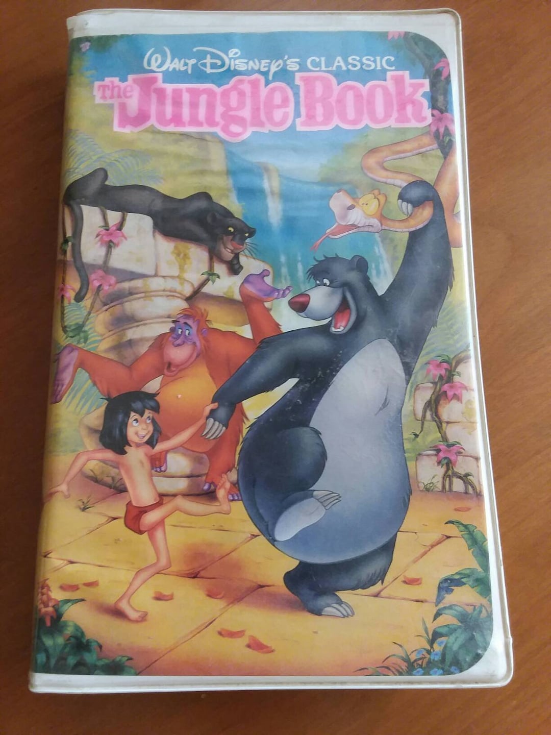 Vintage Walt Disney the Jungle Book,vhs Tape,black Diamond,disney ...