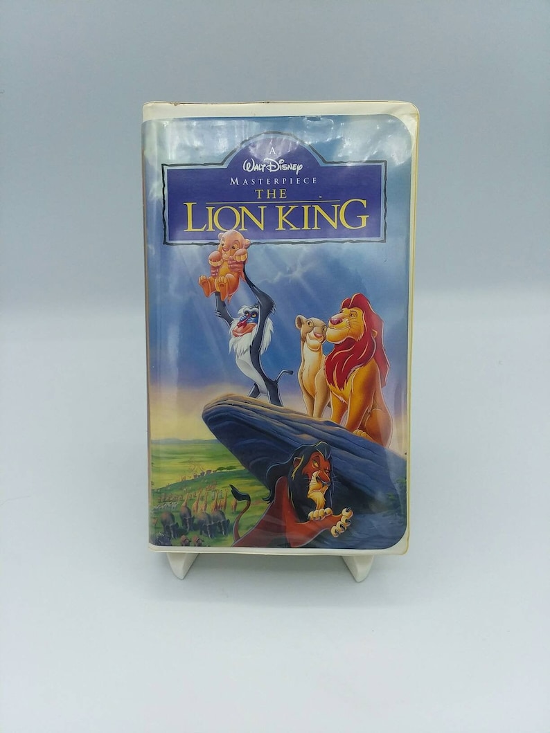 Vintage Walt Disney VHS Tape,the Lion King,masterpiece Collection,walt ...