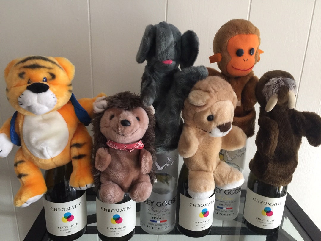 Vintage Set of Puppets,cute Animal Puppets,1970's-1990's,collector ...