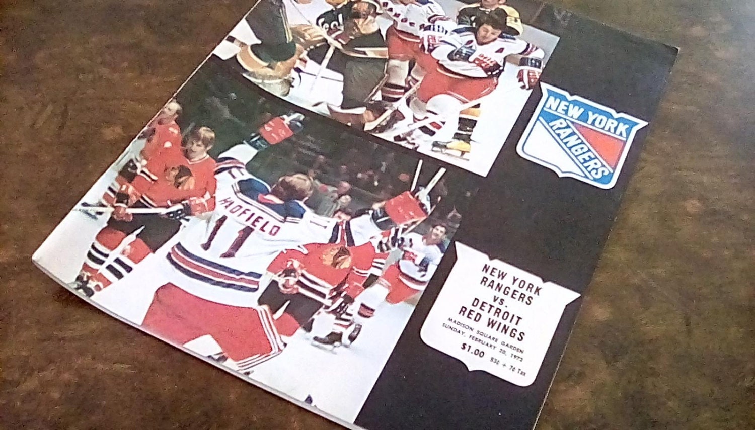 Vintage Set of 3 Different New York Rangers Hockey Magazines | Etsy