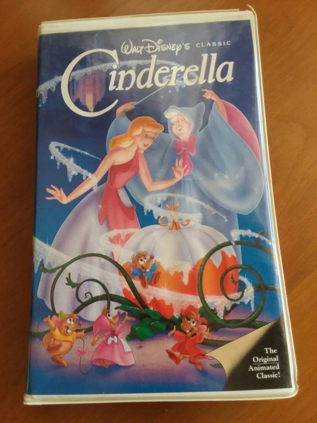 Vintage Walt Disney Cinderella,vhs Tape,black Diamond,disney Classics ...
