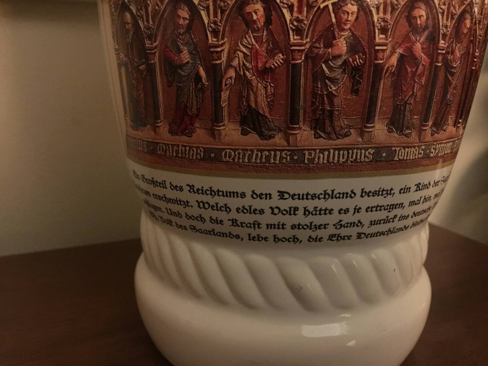 Vintage 2L German Bottle,large Bier Bottle,brauer Bier,saarland,western ...