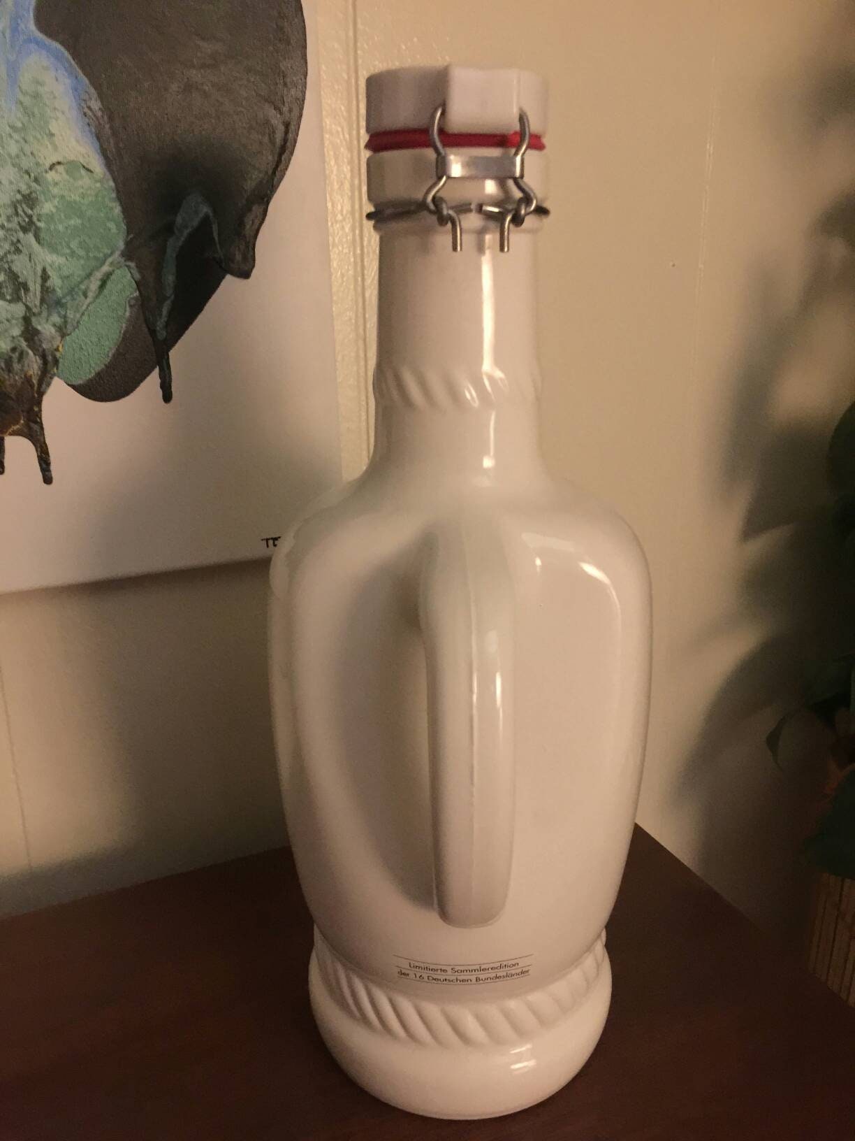 Vintage 2L German Bottle,large Bier Bottle,brauer Bier,saarland,western ...