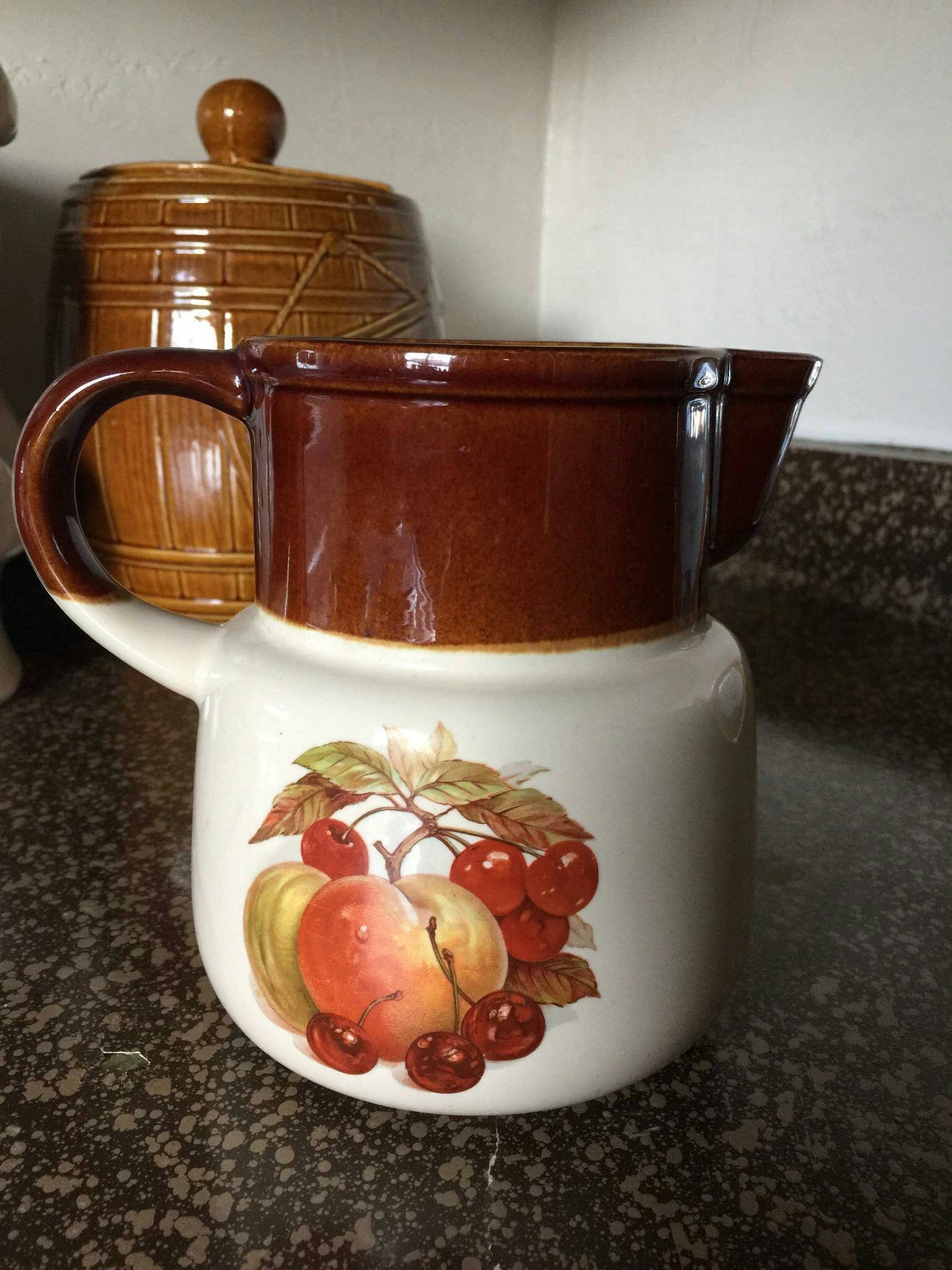Vintage Mccoy Water, Juice, or Milk Pitcher. #132 With Trademark ...