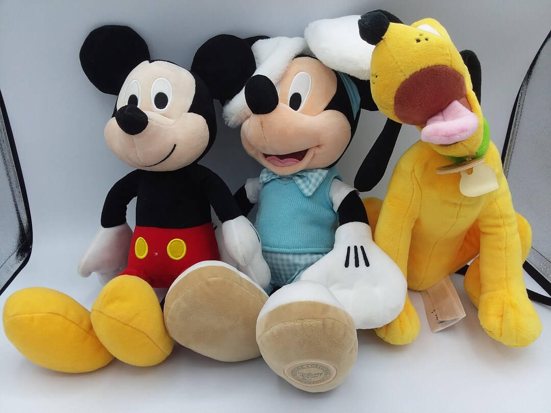 Vintage Set of Disney Stuffed Animals,disney Store,disneyland ...