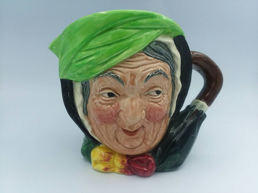 Vintage Sairey Gamp Large Toby Mug,royal Doulton Character Jug ...