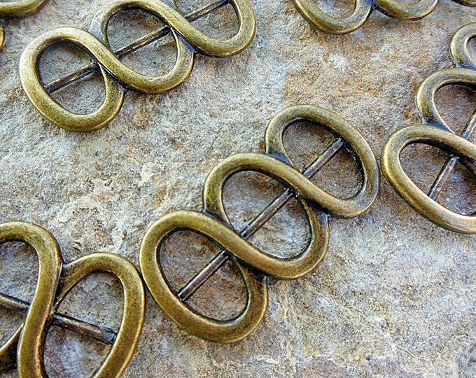 Figure 8 Antique Gold Metal Findings for Crafting and Designing - Etsy