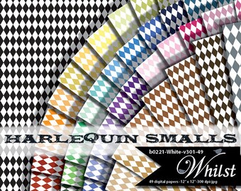Harlequin pattern | Etsy