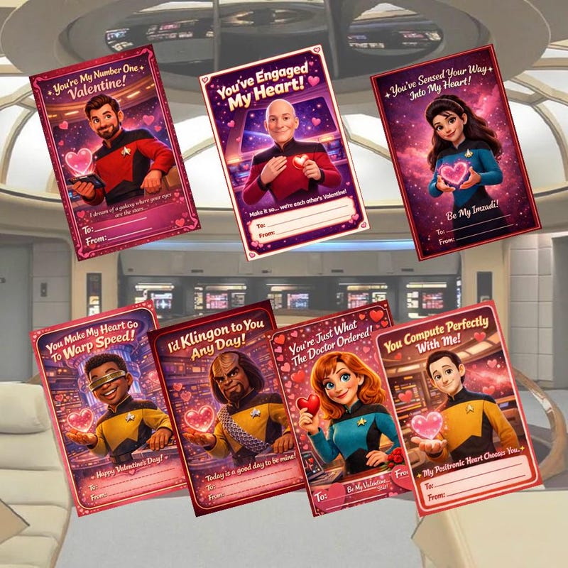 Star Trek Valentine - Etsy