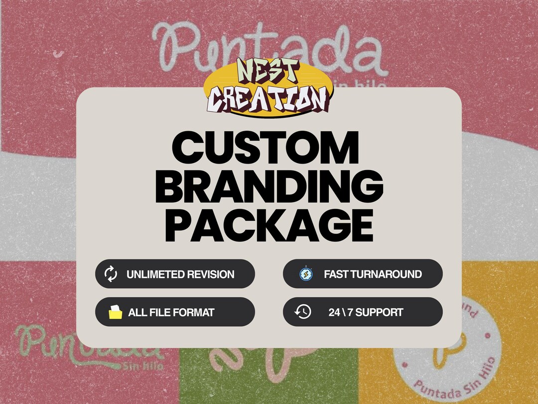 Custom Branding Package Modern Logo Design Brand Board Font Pairing ...