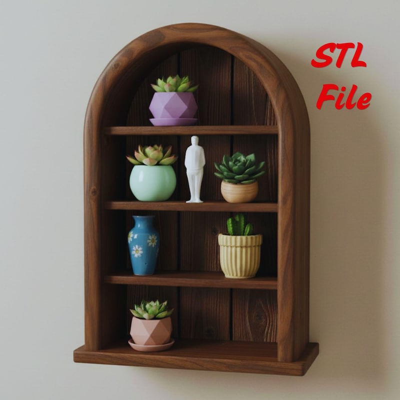 3d Print Pattern Plant Shelf - Etsy UK
