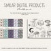 Colourful Mystical Mushrooms Clipart, Fall Forest Fungus Clipart ...