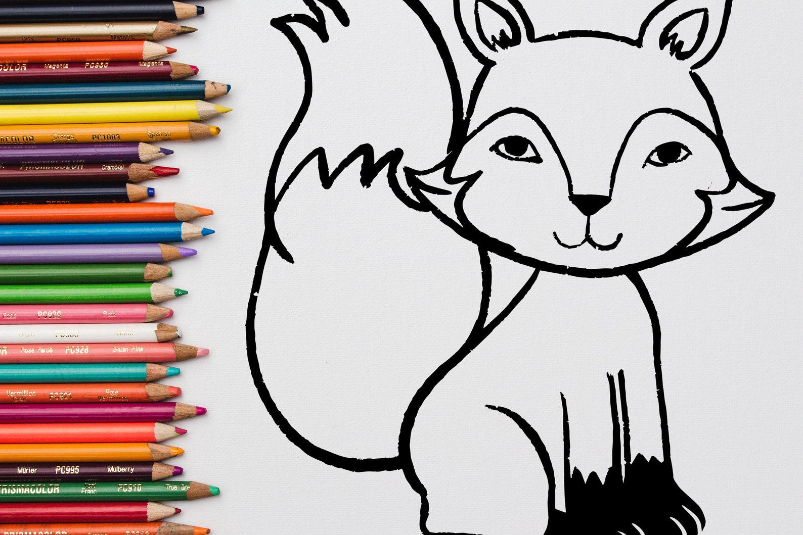 Cute Fox SVG Bundle, Line Art Fox Svg, Foxes Set Png, Fox Cut Files ...