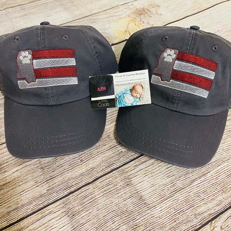 Mississippi Hat Mississippi Distressed MS Hat MS - Etsy