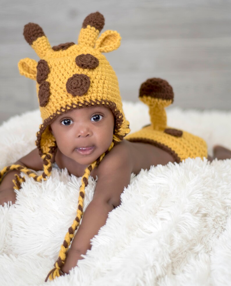 Giraffe Hat Infant Giraffe Hat Baby Giraffe Hat Perfect | Etsy
