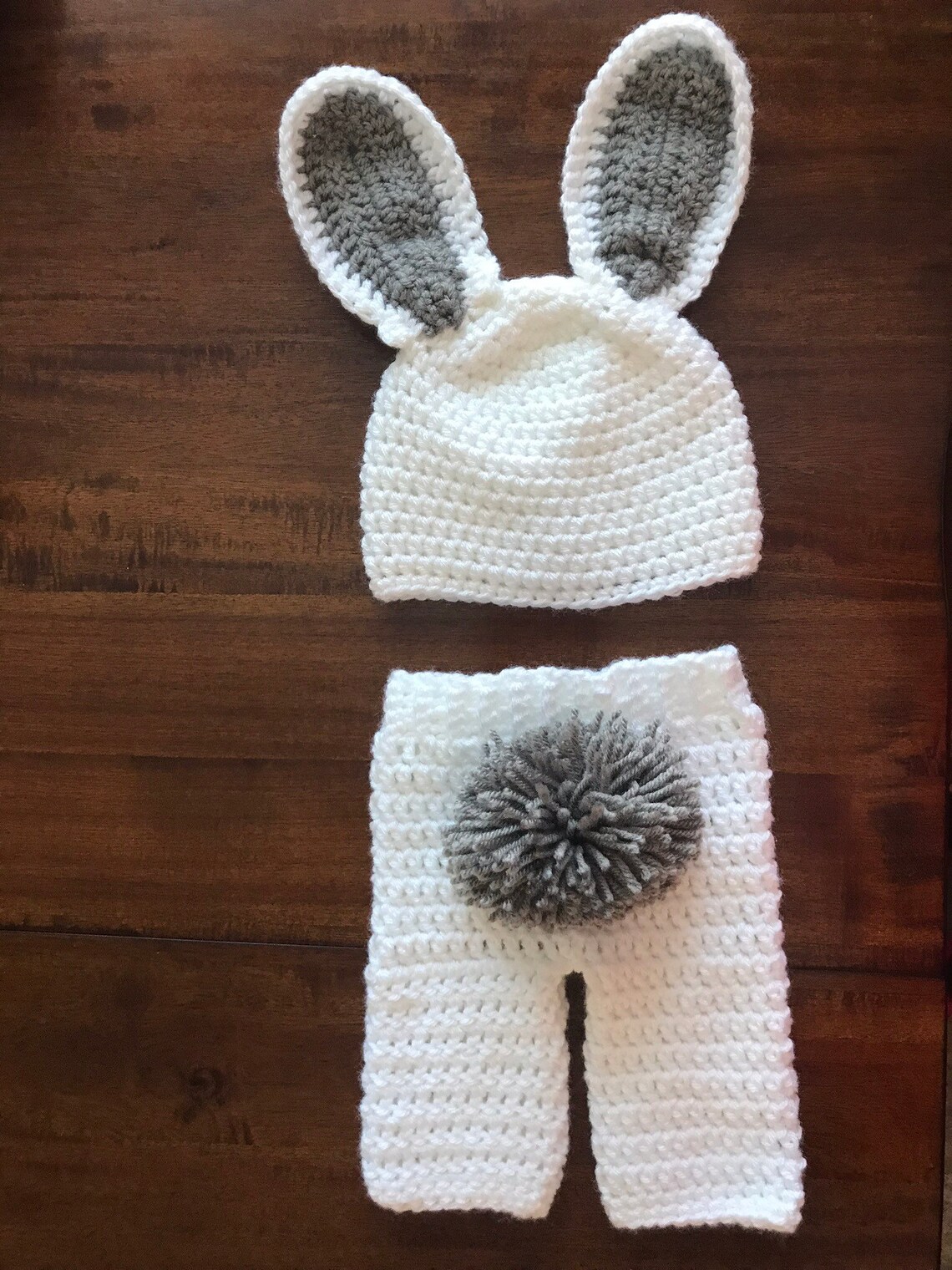 Easter Bunny Set Bunny Rabbit Ears Baby Hat Photo Prop | Etsy