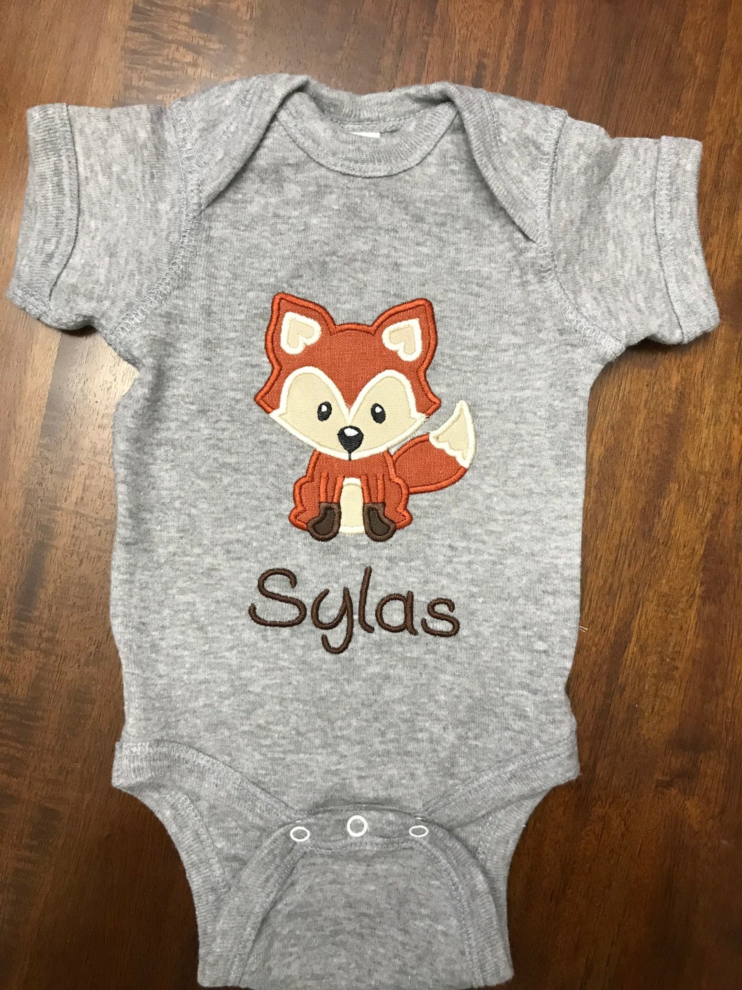 Baby Fox Unisex, Baby Bodysuit, Fox Infant One Piece, Baby Fox Bodysuit ...