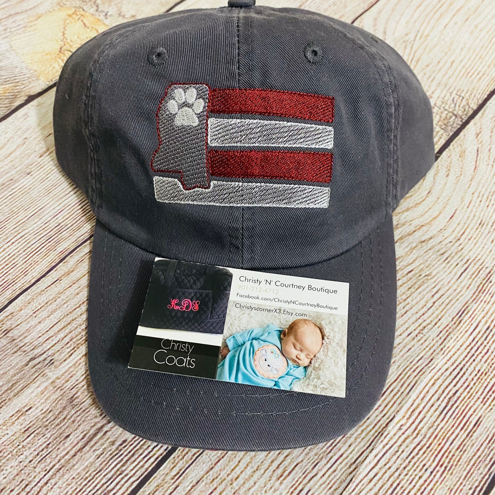 Mississippi Hat Mississippi Distressed MS Hat MS - Etsy