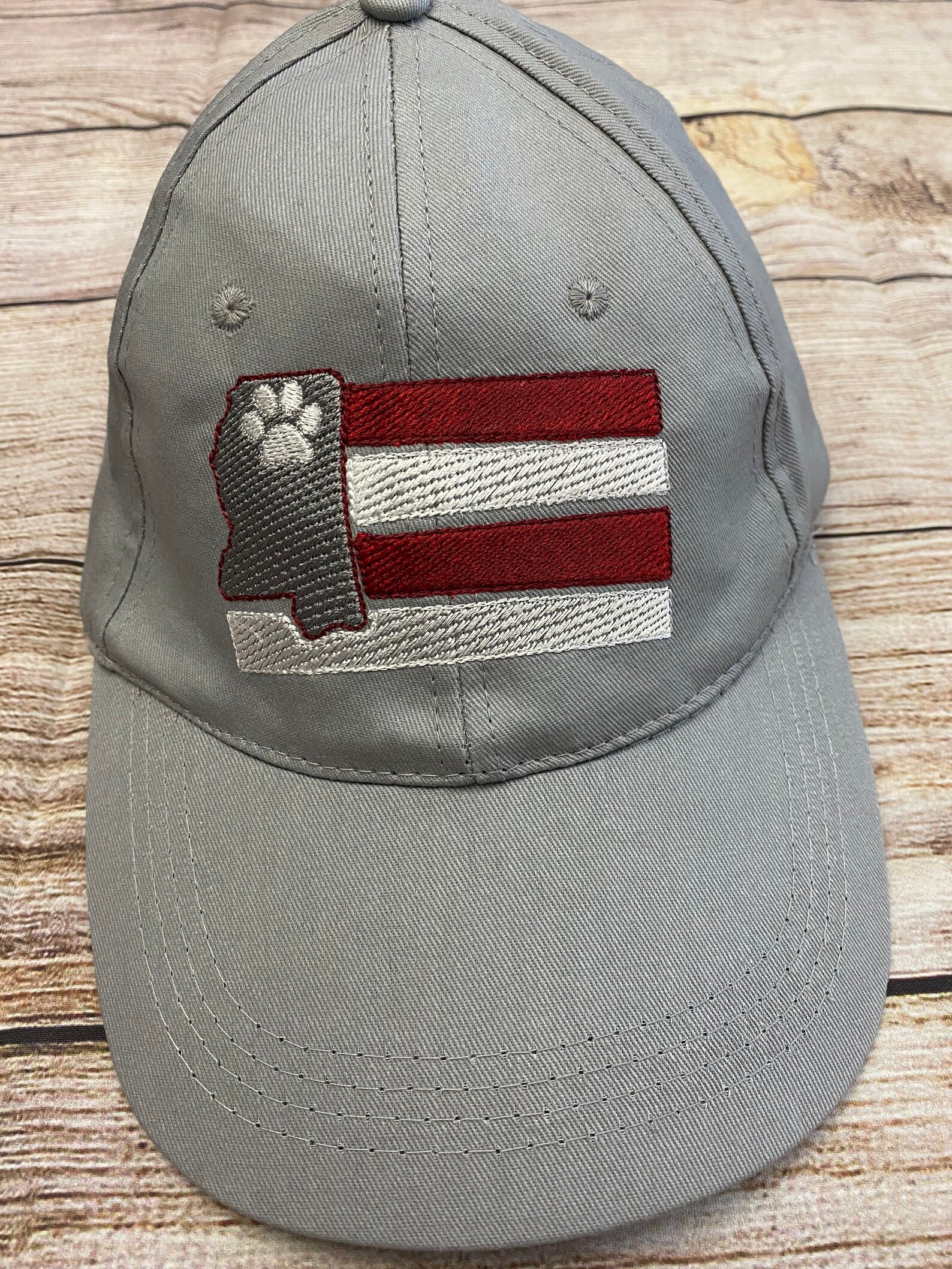 Mississippi Hat, Mississippi, Distressed MS Hat, MS Embroidered Trucker ...