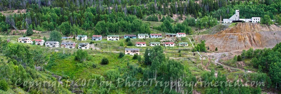 Ghost Town, Ghost Town of Gilman, Gilman, Colorado, Mining Town ...