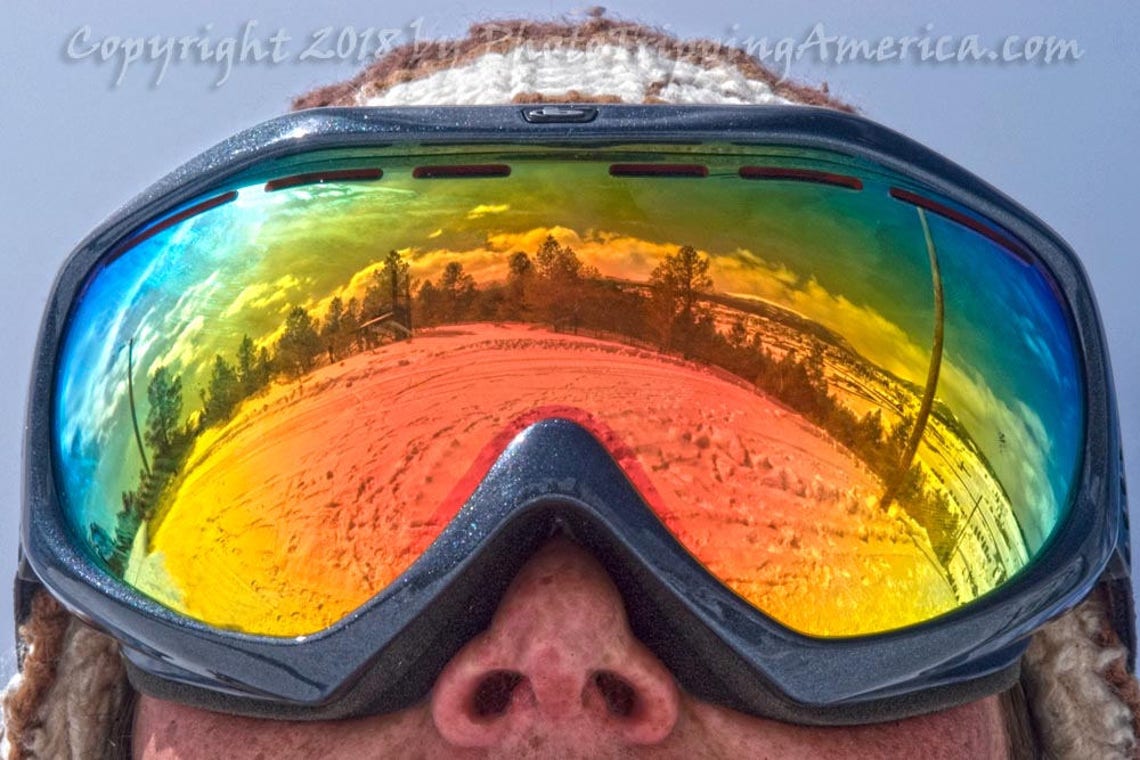 Ski Goggles Reflection, Skiing, Ski Goggles, Reflection, Skier, Sports ...