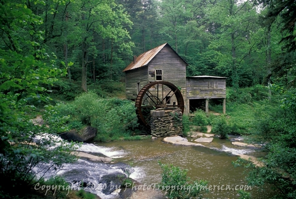 Old Mill, Water Wheel, Grist Mill, Mill, Antique Art, Mill and Water ...