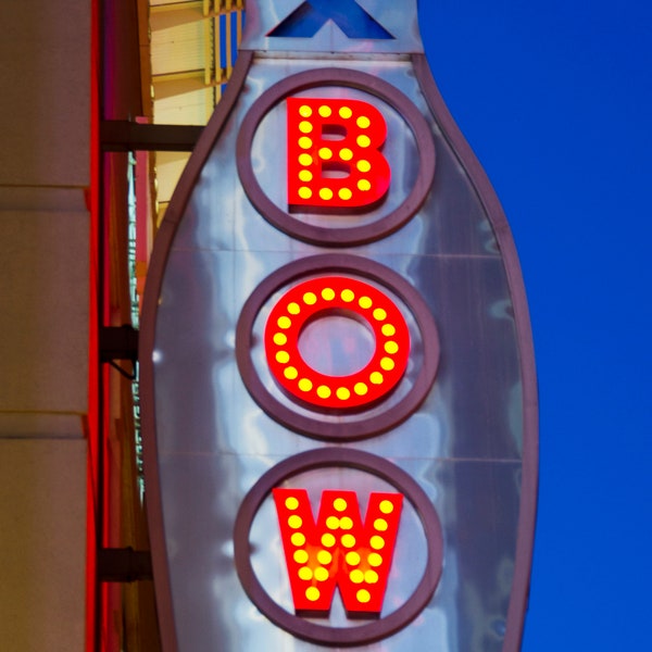 Bowling Alley Sign - Etsy