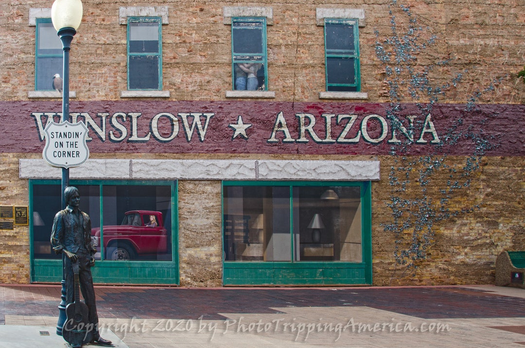 Standing on the Corner, Winslow, Arizona, Take It Easy, the Eagles, Ron ...