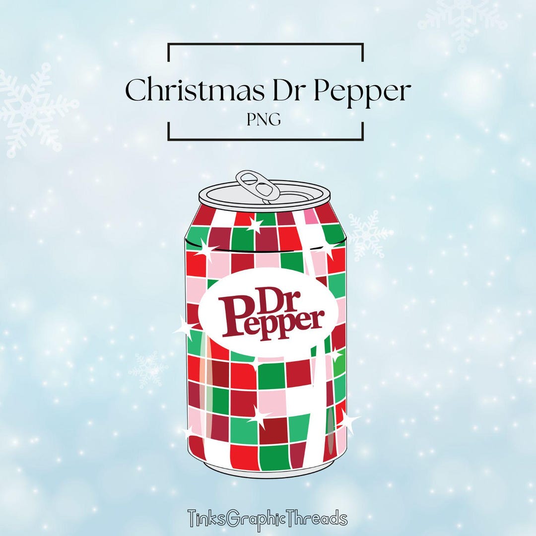 Dr Pepper Christmas Clip Art – Merry Christmas PNG – Disco Ball Soda ...
