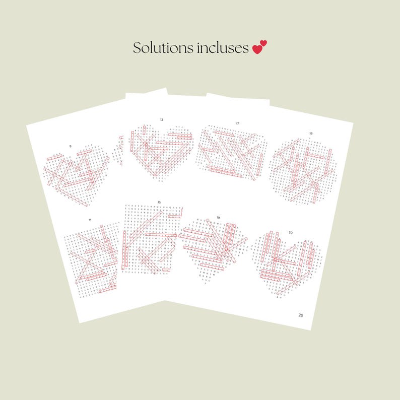 Valentine's Day Word Search – Pack of 20 Puzzles With Hearts & Various ...