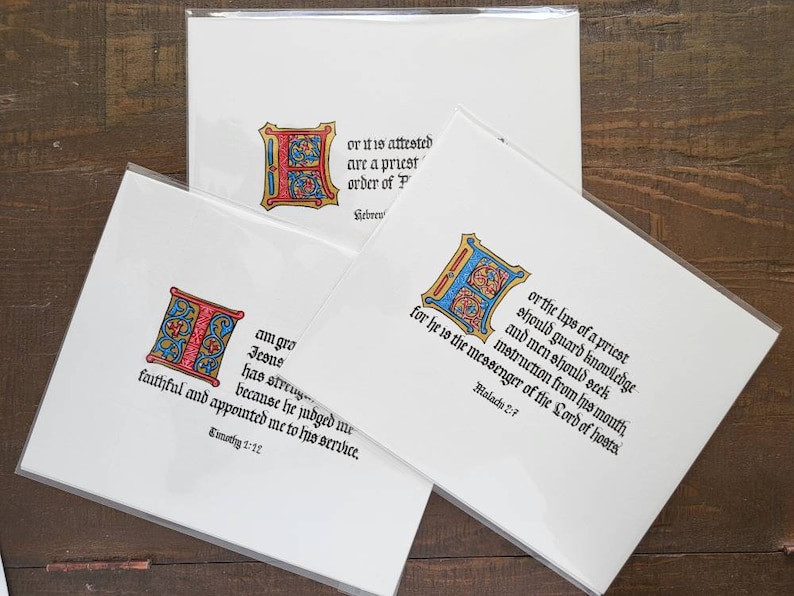 Custom Illuminated Manuscript Medieval Illumination Gothic - Etsy