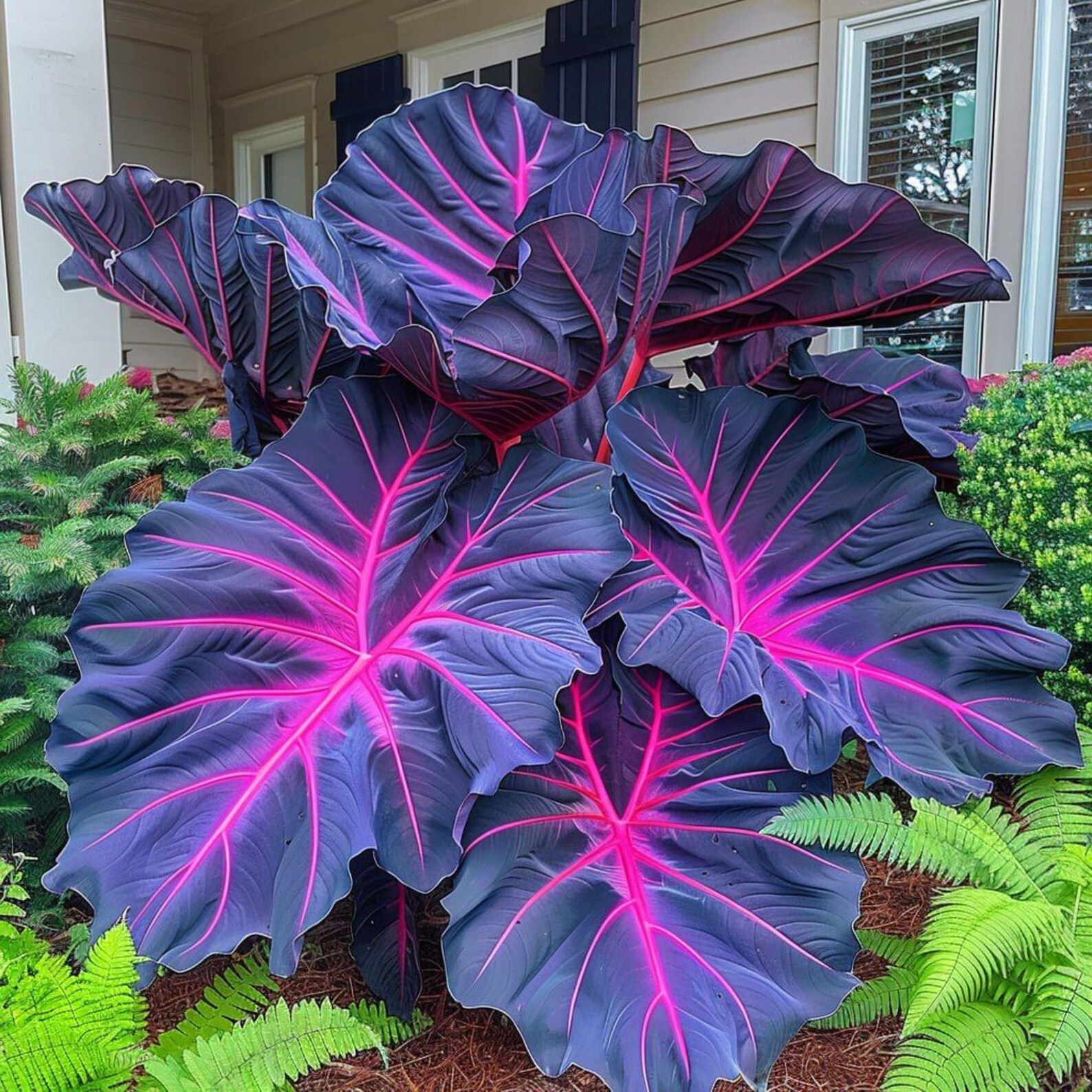 Caladium Elephant Ear Seeds Mix: Tropical Luxury Shade Garden Foliage ...