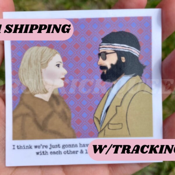 Wes Anderson Sticker - Etsy