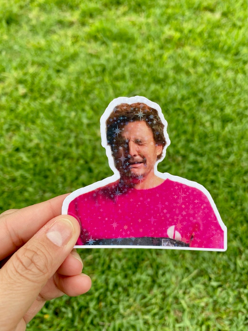 Pedro Pascal Holo Stickers Pedro Pascal Pedro Pascal - Etsy
