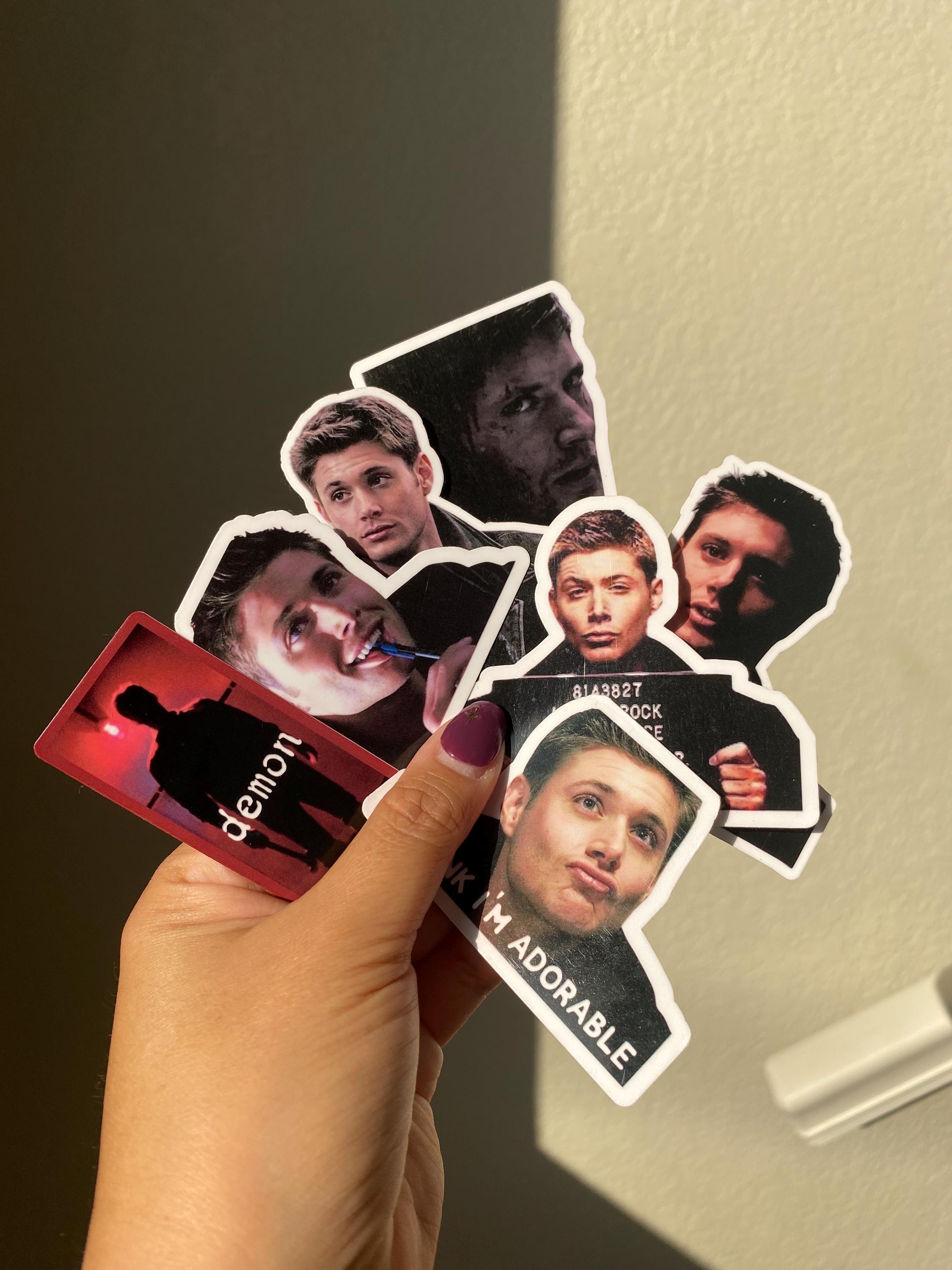 Dean Winchester Supernatural Inspired Stickers - Etsy