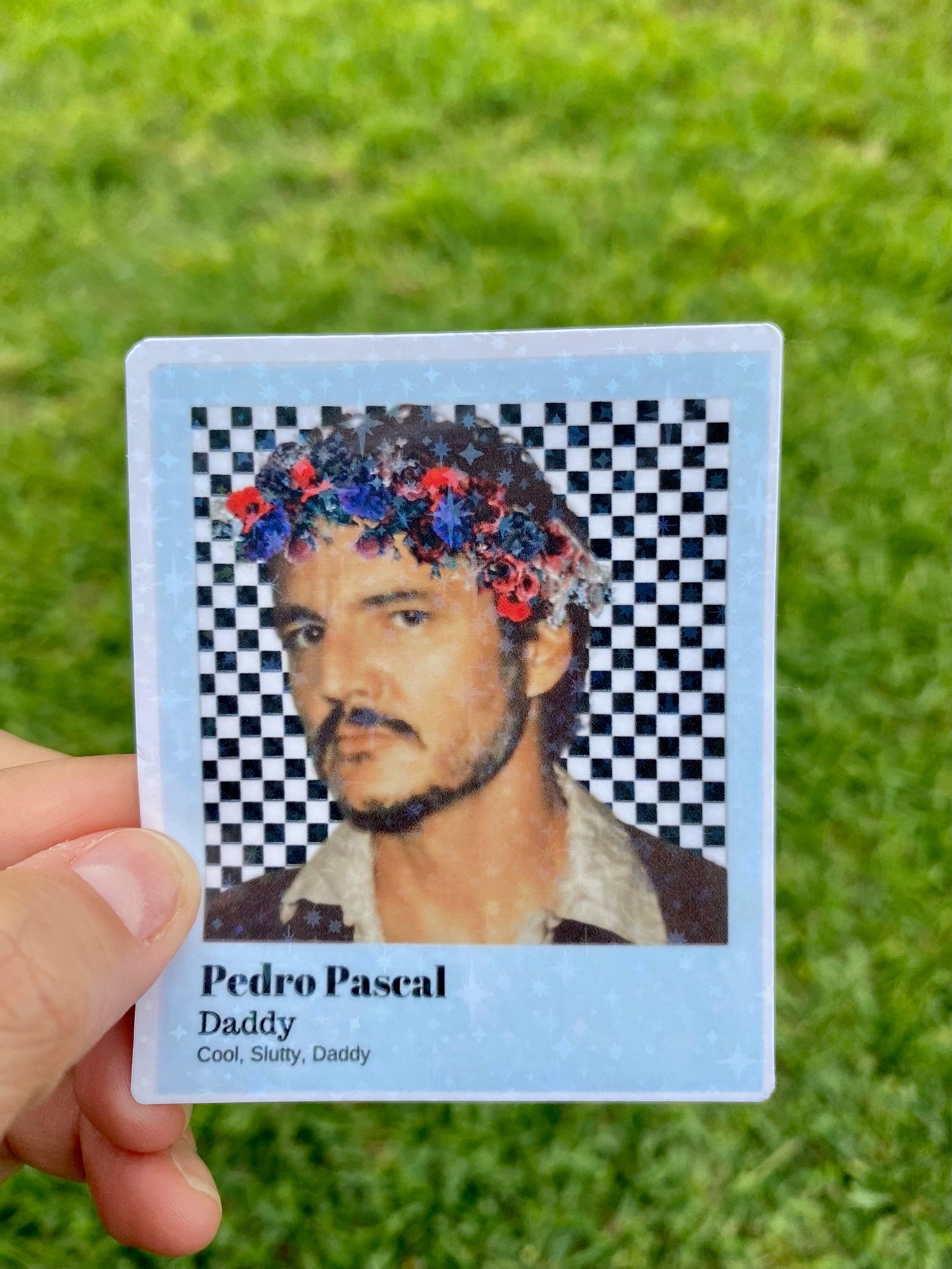 Pedro Pascal Holo Stickers Pedro Pascal Pedro Pascal - Etsy