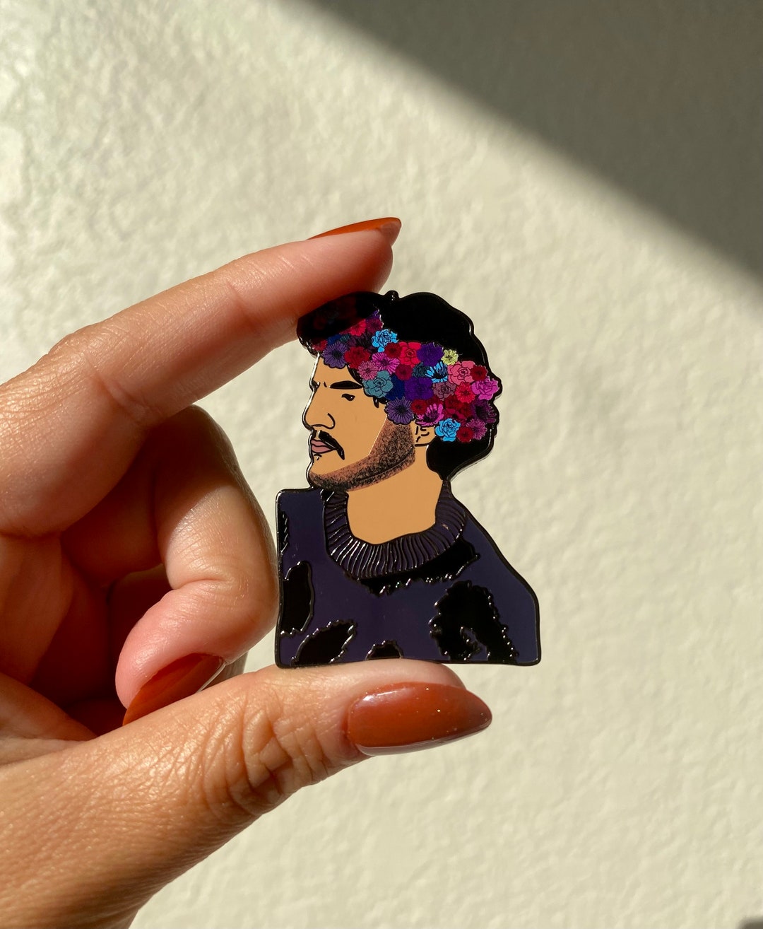 Pedro Pascal Hard Enamel Pin | Pedro Pascal | Pedro Pascal Pin | Pedro ...