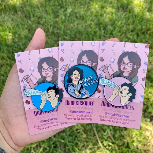 Jean Ralphio Parks and Rec Pills Baby the Worst Enamel Pin | Etsy