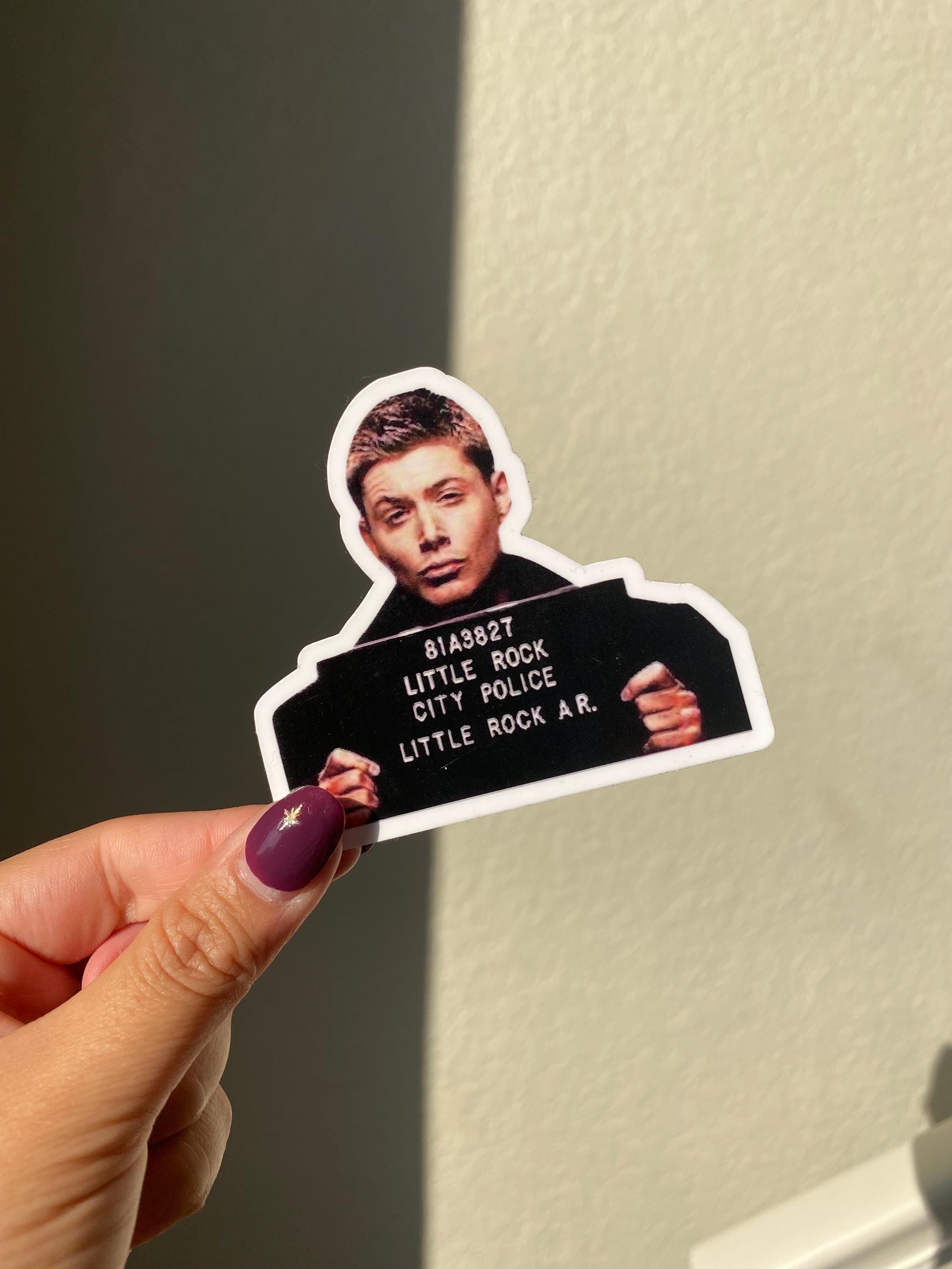 Dean Winchester Supernatural Inspired Stickers - Etsy