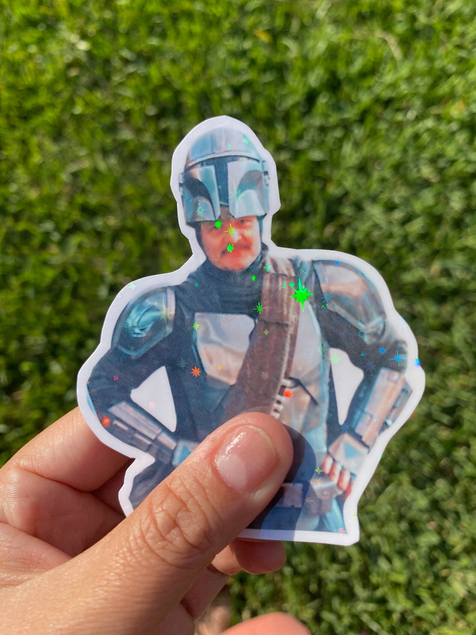 Pedro Pascal Holo Stickers Pedro Pascal Pedro Pascal - Etsy