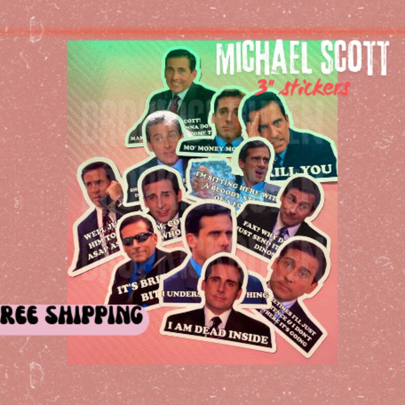 The Office Stickers - Etsy