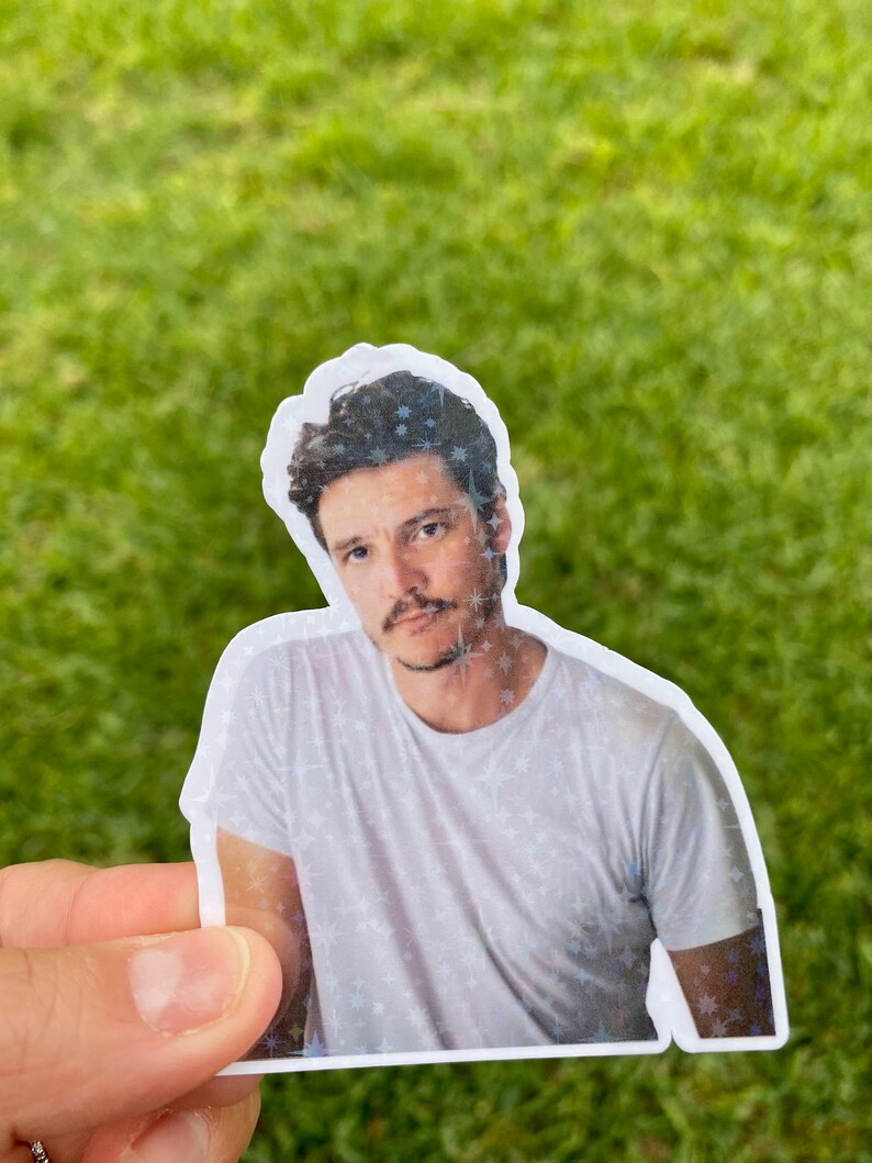 Pedro Pascal Holo Stickers Pedro Pascal Pedro Pascal - Etsy
