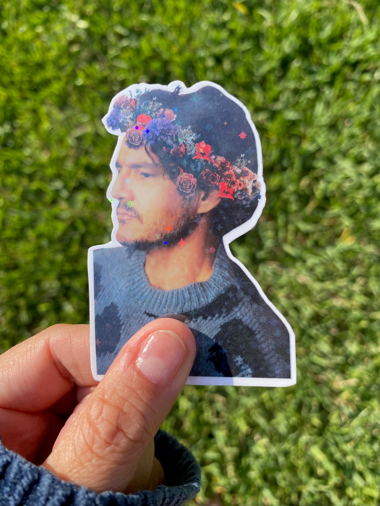 Pedro Pascal Holo Stickers Pedro Pascal Pedro Pascal - Etsy