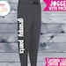 Grumpy Pants Jogger Sweatpants, Personalized Sweatpants, Cranky Pants ...