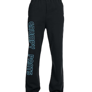 Grumpy Pants Sweats - Big and Comfy (outline) - Etsy