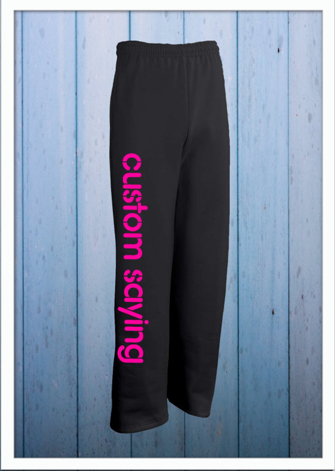 Custom Sweatpants Personalized Unisex Sweatpants Custom Text - Etsy