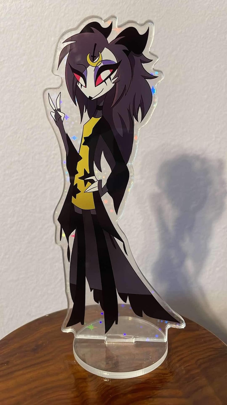 Helluva Boss Octavia Acrylic Standee: Ace Pride or Halloween Party (6 ...