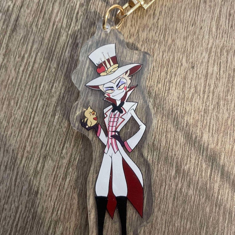 Hazbin Hotel Key Keychain - Etsy
