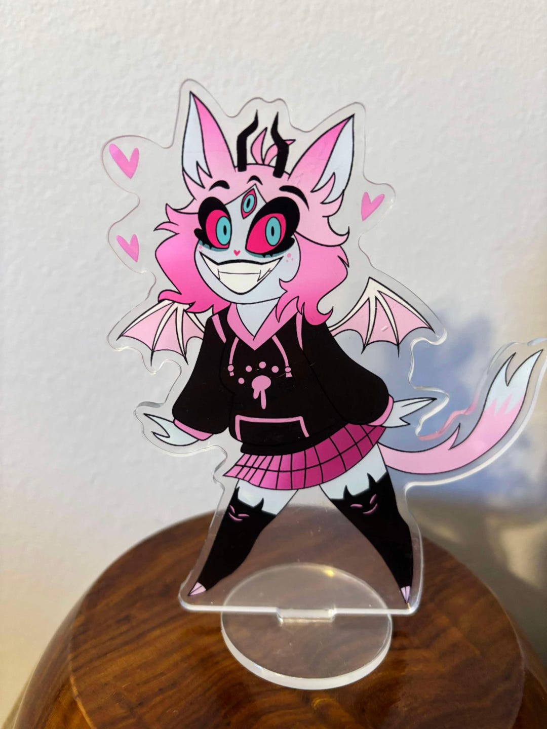 Helluva Boss Emberlynn Pinkle (demon) Acrylic Standee 5” - Etsy